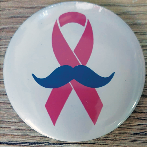 Pink Movember Badge Metal Pin – IL-ĦSIEB KOLLOX