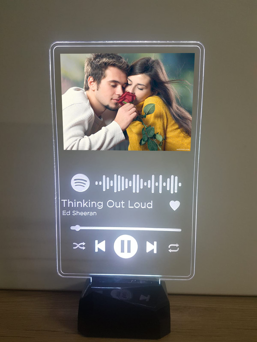 Spotify Code Acrylic 3D Led Lamp – IL-ĦSIEB KOLLOX