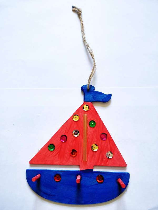 Wooden Boat Key Holder – IL-ĦSIEB KOLLOX